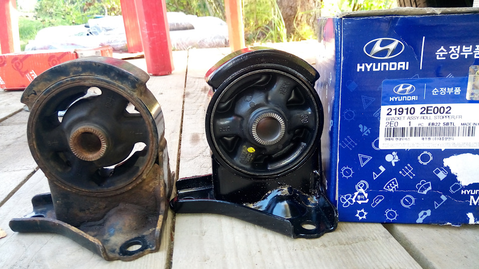 219102E002 ОПОРНЫЙ УЗЕЛ ДВИГАТЕЛЯ KIA HYUNDAI | Запчасти на DRIVE2