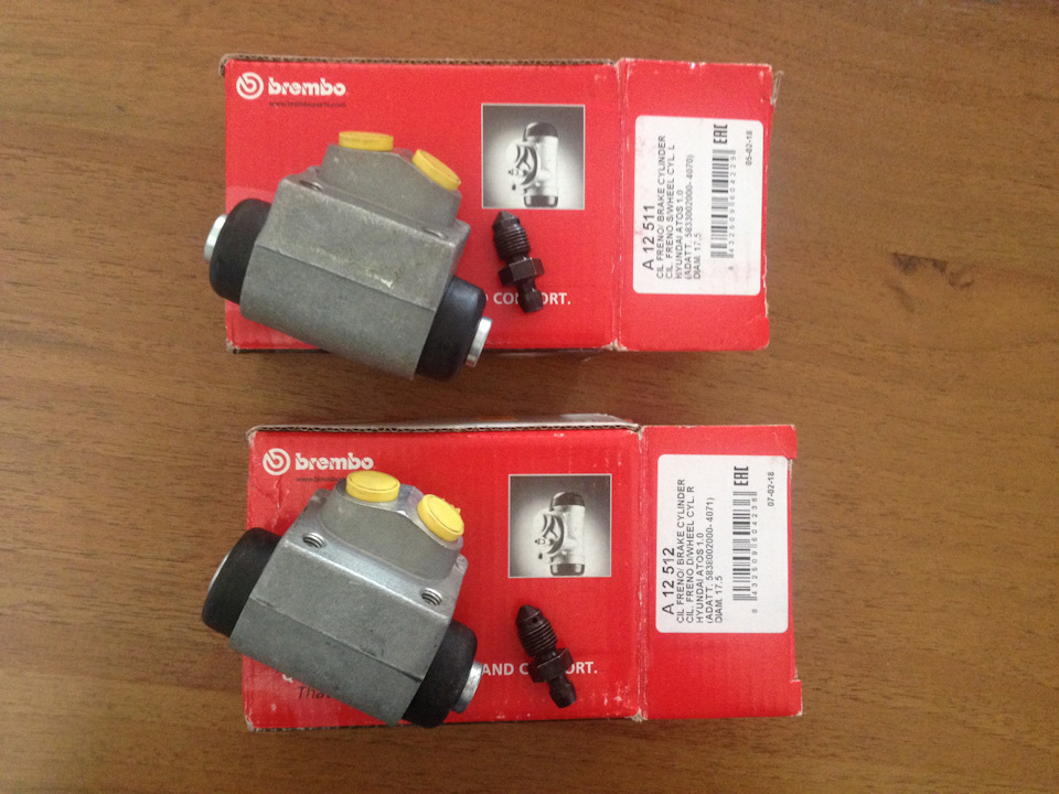 5838002000 Цилиндр тормозной заднего правого колеса KIA HYUNDAI ...