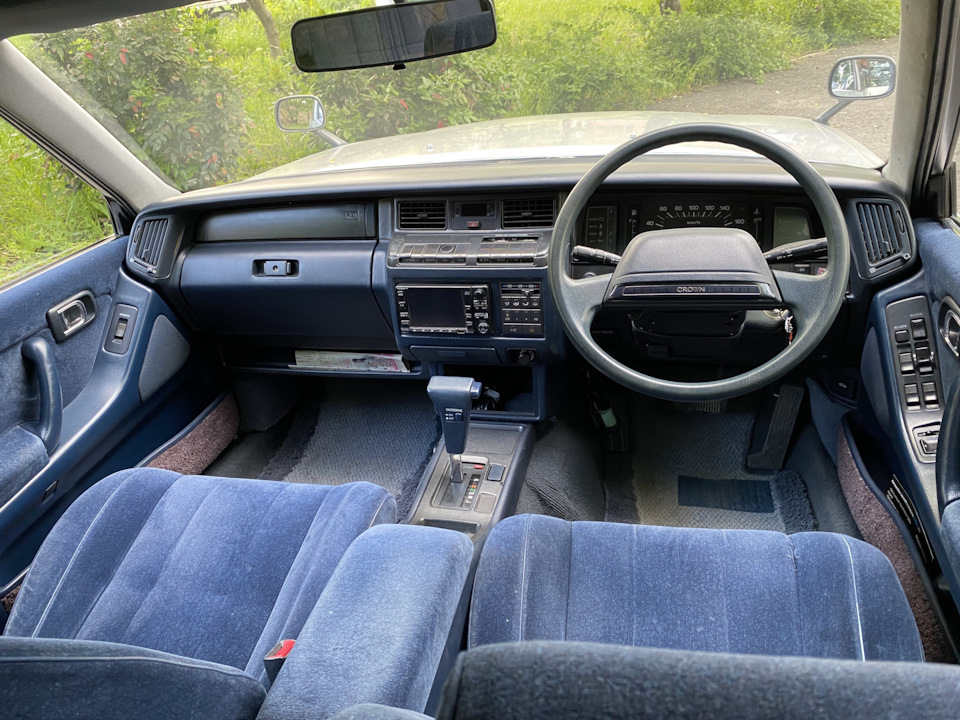 Royal Deluxe Interior ( часть 5) — Toyota Crown Wagon (S130), 2 л, 1989 ...