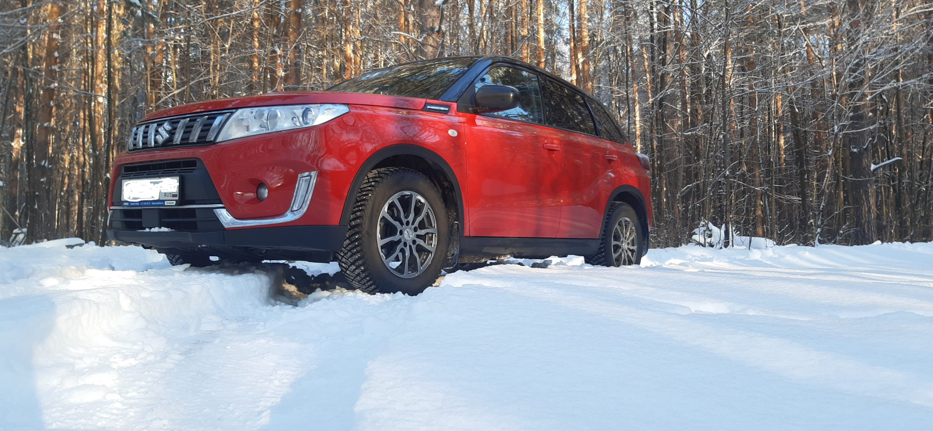 Водопад и Витара — Suzuki Vitara (4G), 1,6 л, 2019 года | фотография | DRIVE2