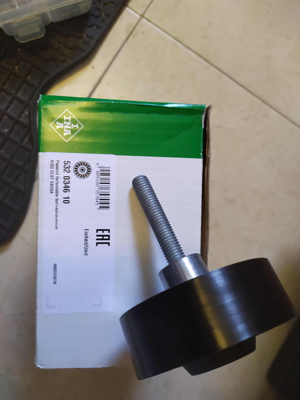 532034610 Ролик ремня приводного INA | Запчасти на DRIVE2