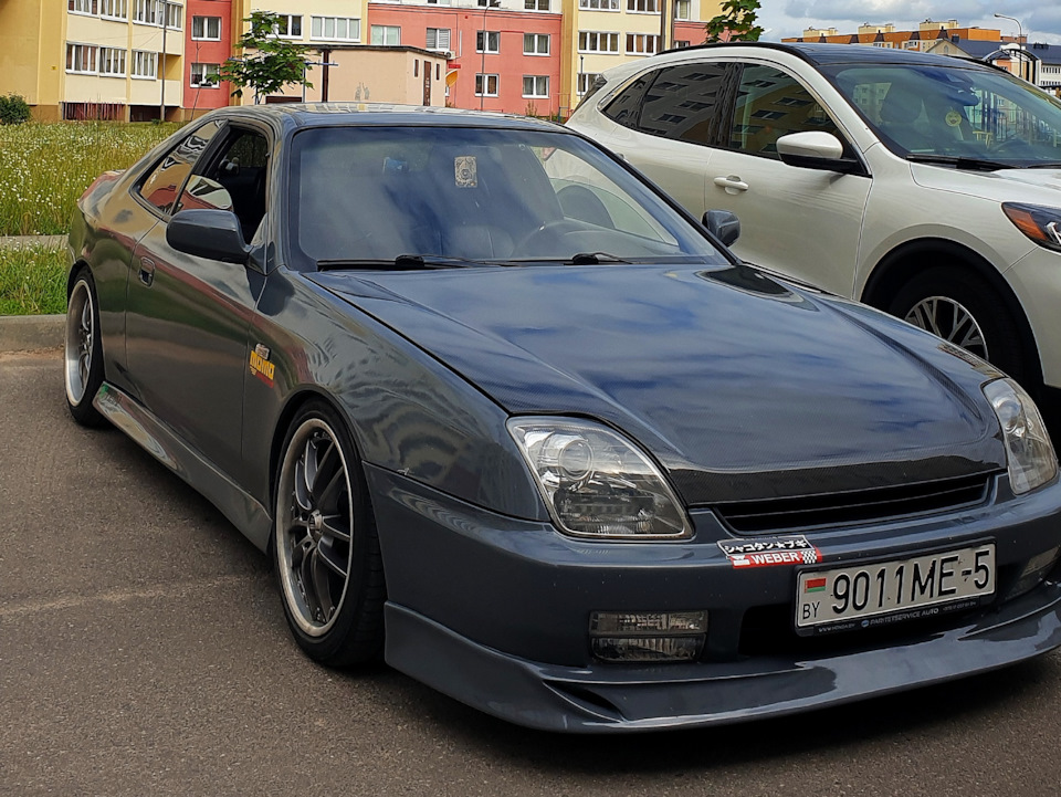 Пороги Mugen/губа Wing West — Honda Prelude (BB5/BB6/BB7/BB8/BB9), 2,2 л, 1997 года | стайлинг ...