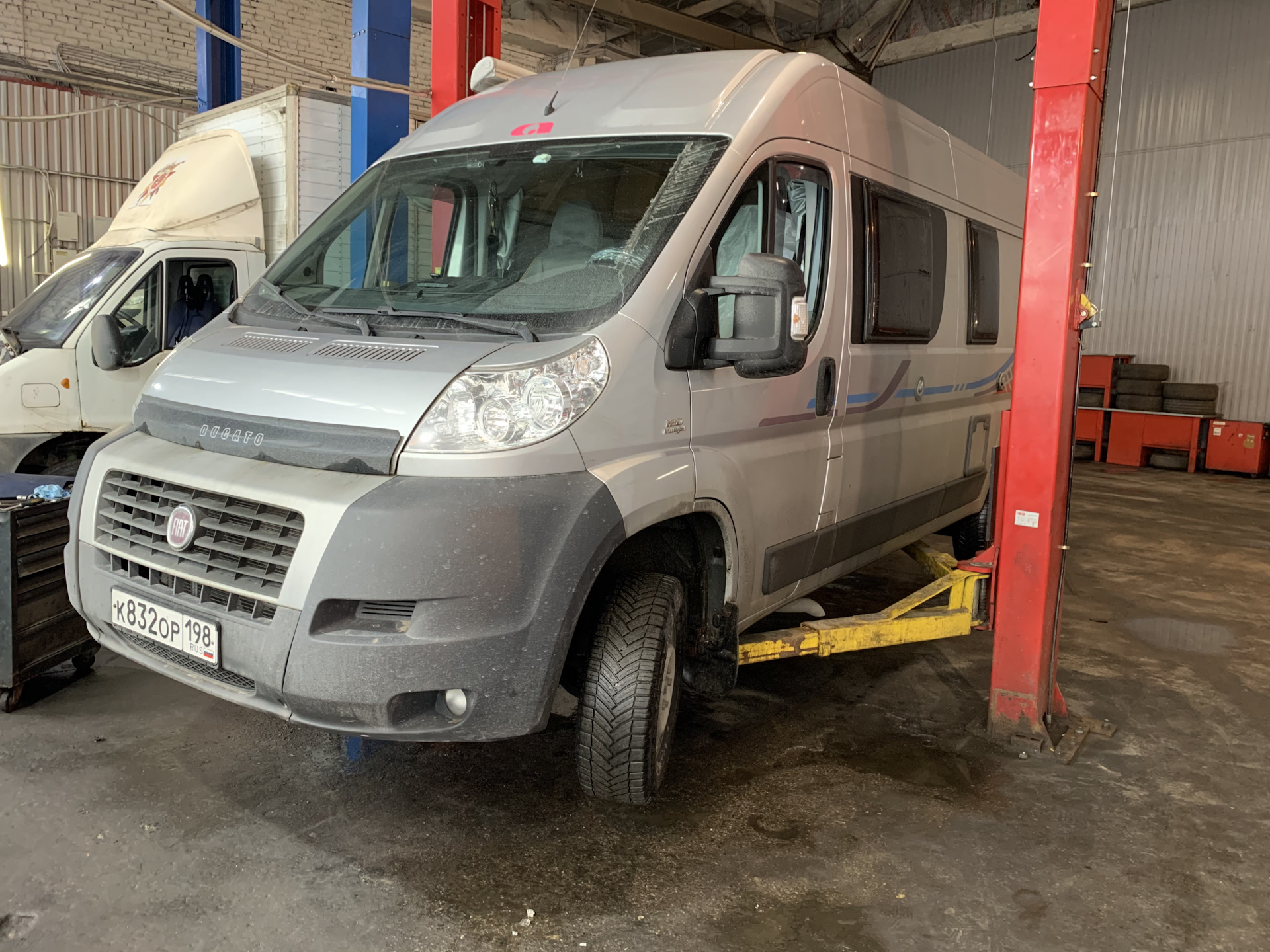 Замена ступичного подшипника — FIAT Ducato III, 2,3 л, 2008 года ...