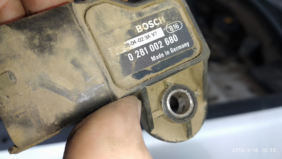 Sensor MAP — Honda Accord (8G), 2,2 л, 2009 года | тюнинг | DRIVE2