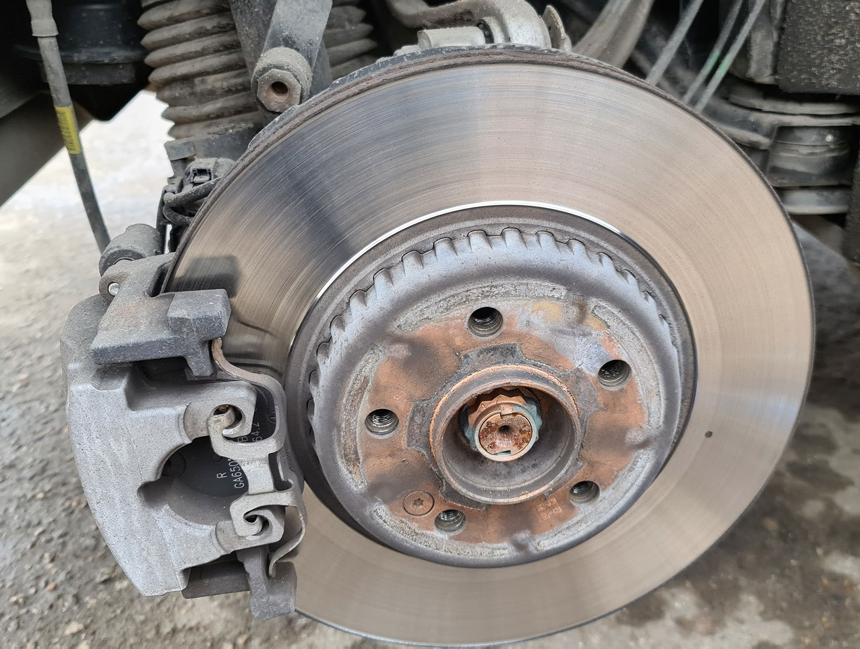 Тормоза обновил. По кругу. Ну и очередное ТО — Mercedes-Benz GLC 43 AMG ...