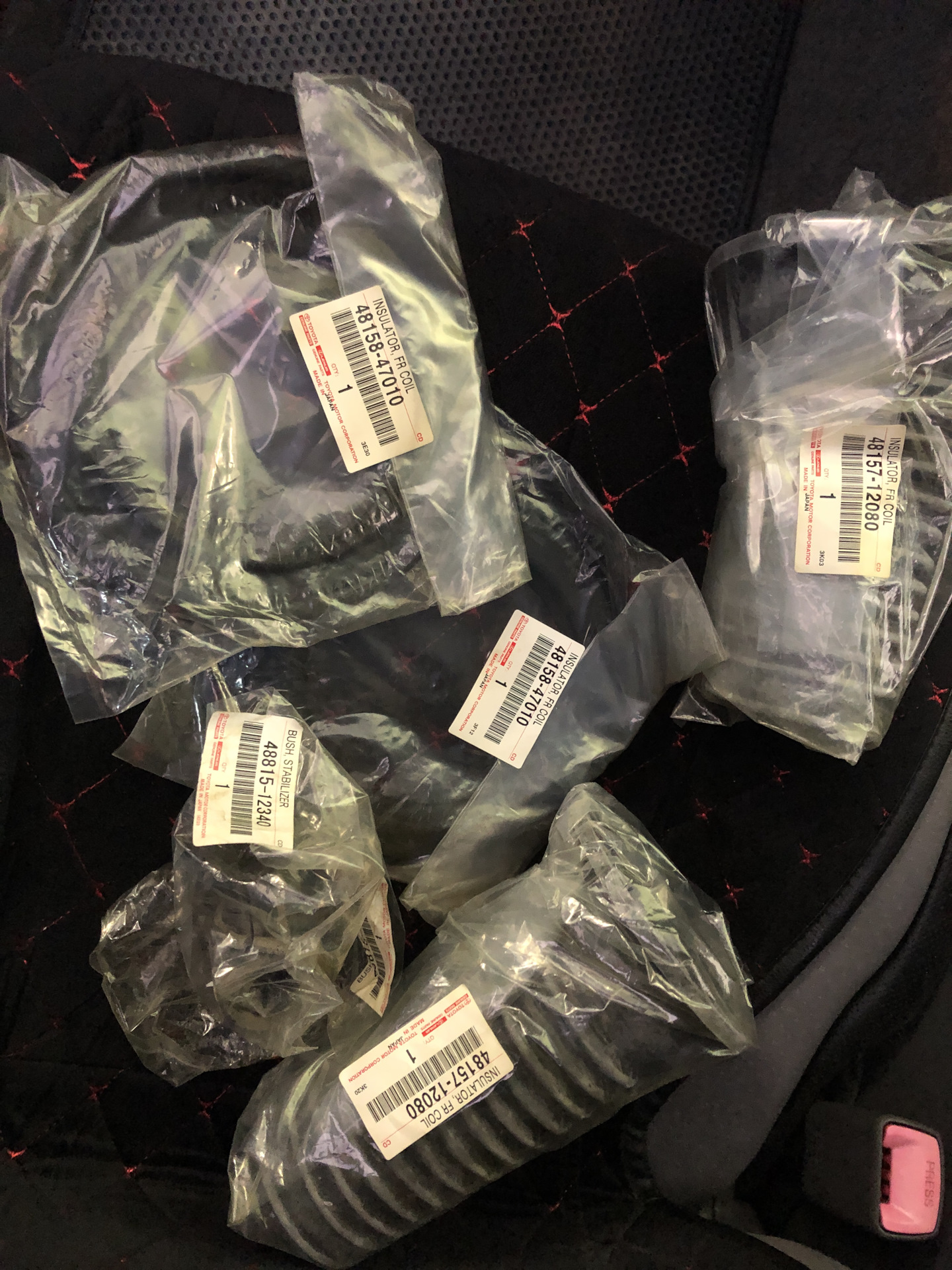 Запчастюльки резинки . — Toyota Prius (20), 1,5 л, 2008 года ...