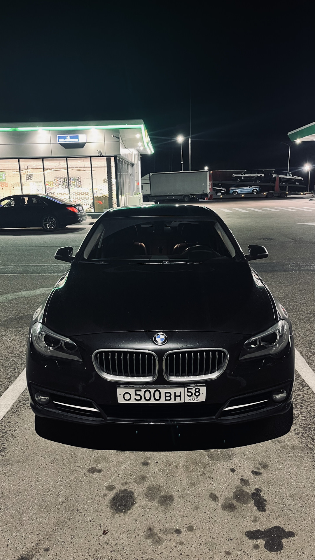 Решетки радиатора под nv — BMW 5 series (F10), 2 л, 2013 года ...