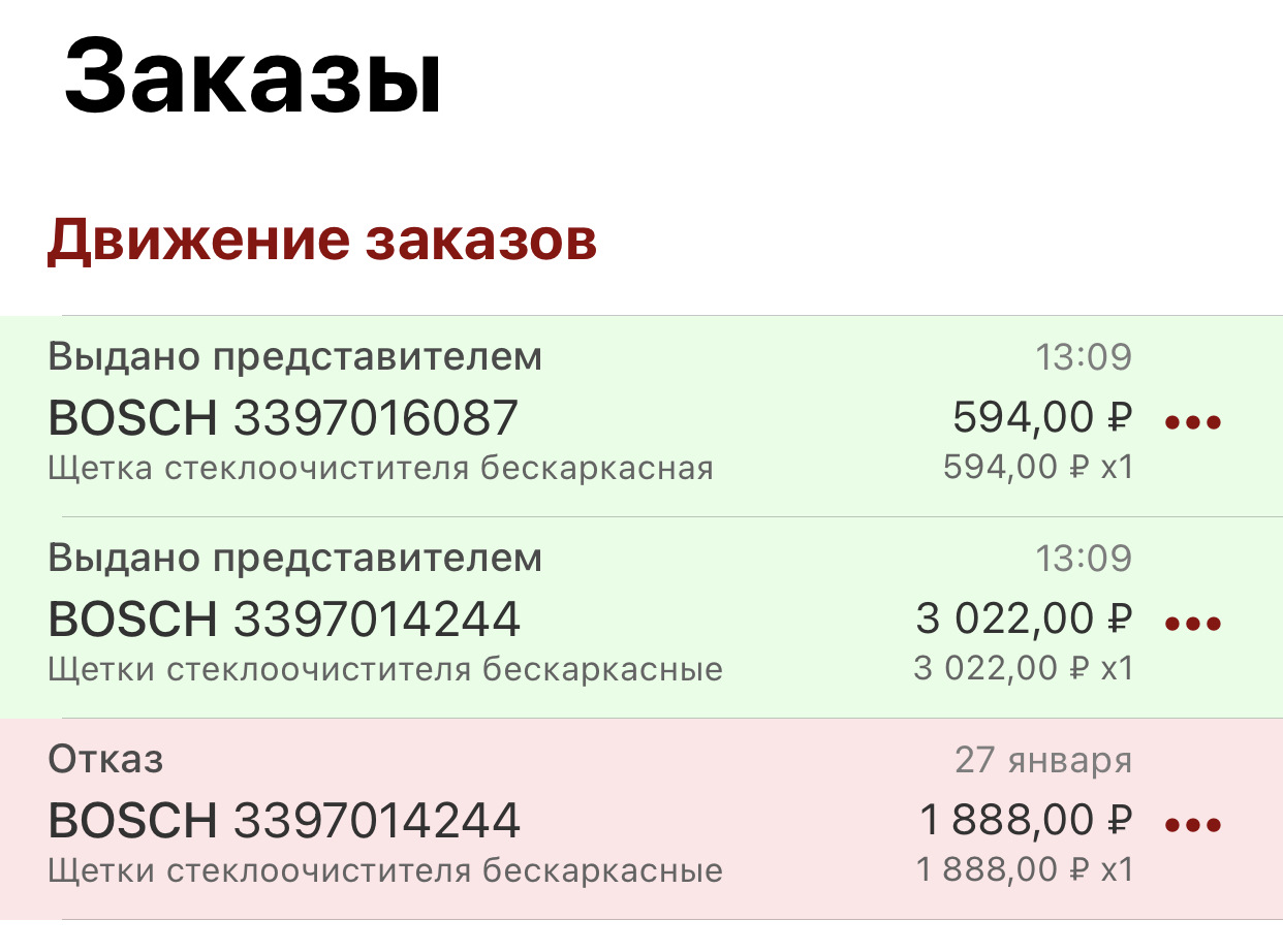 Щетки стеклоочистителя Bosch — Volkswagen Tiguan (2G), 1,4 л, 2020 года ...