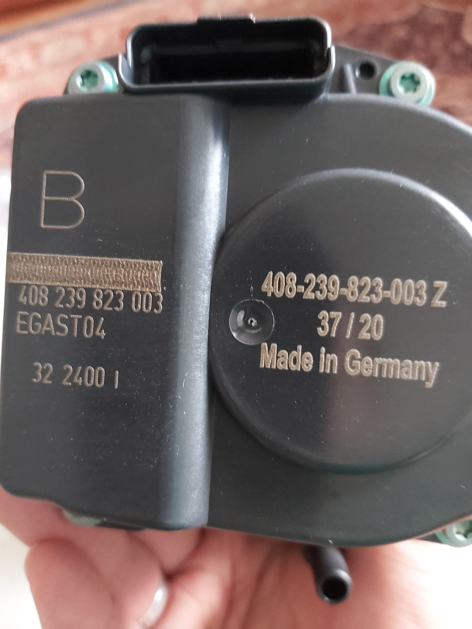 408239823003Z Дроссельная заслонка в сборе PSA C4, C5, 307,407,607 1.4 ...