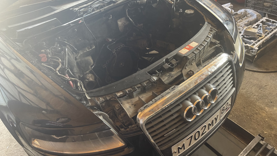 77 ⚙️ Конец капитального ремонта двигателя 3.2fsi этап обкатки — Audi ...