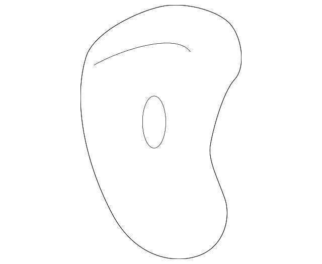 91561S84A01 Clip, door molding Honda | Запчасти на DRIVE2