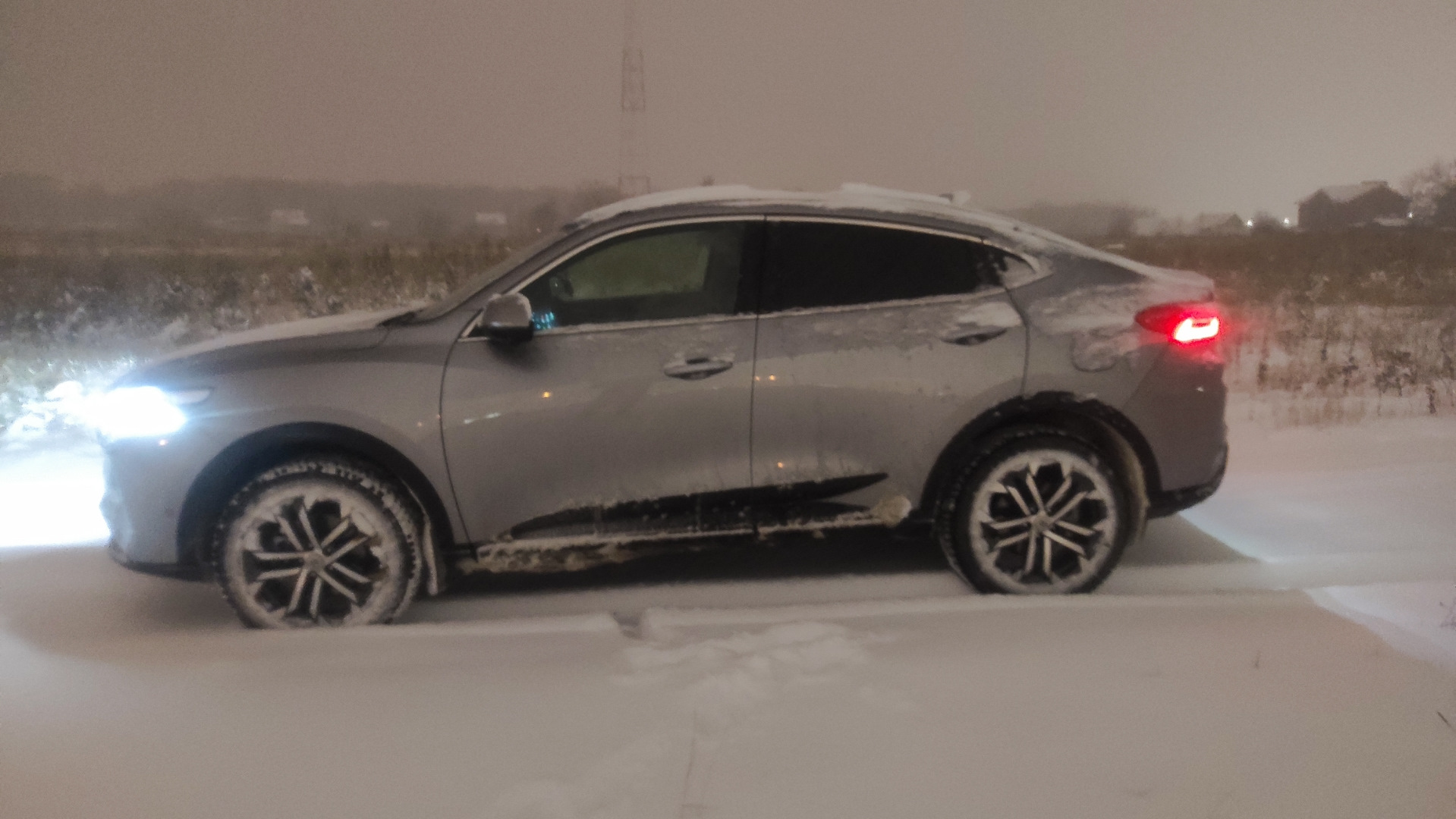 Покатался по снегу — Haval F7x, 2 л, 2024 года | наблюдение | DRIVE2