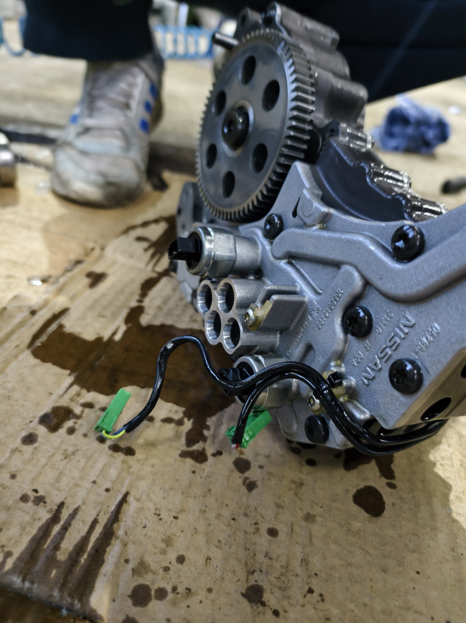 Ремонт коробки передач.Ошибки P0797,0747,0777 — Nissan GT-R (R35), 3,8 ...