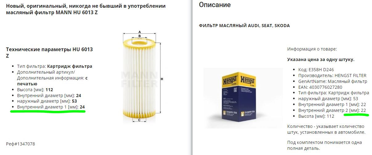 масляный фильтр — Audi A3 Sedan (8V), 2 л, 2020 года | расходники | DRIVE2