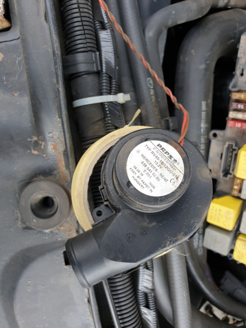 A6395450095 Вентилятор короба с оборудованием Mercedes | Запчасти на DRIVE2