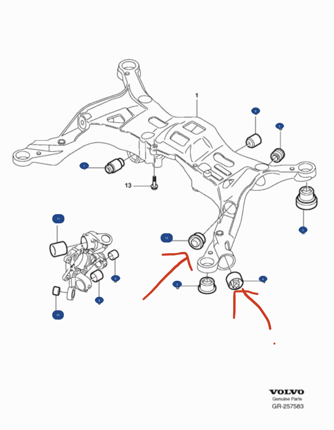 Прощай, трипоиды+ обслуживание задней подвески. — Volvo XC70 II, 2,5 л ...