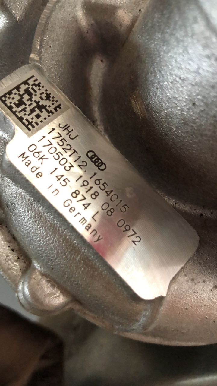 06K145874L Картридж турбокомпрессора CHRA1368 06K145722G Audi/VW IHI ...