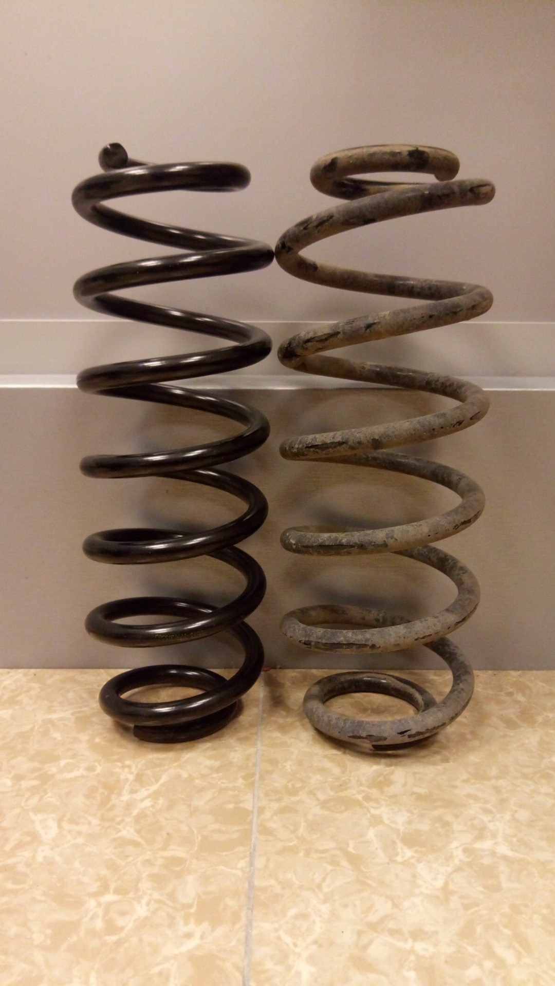 задние спорт пружины passat variant — Skoda Superb Combi (Mk2), 2 л ...