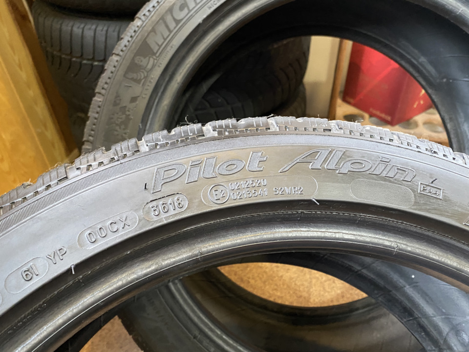 Зимняя резина Michelin pilot alpin pa4 245/45 r19 — KIA Sportage (4G), 2 л, 2017 года | шины ...