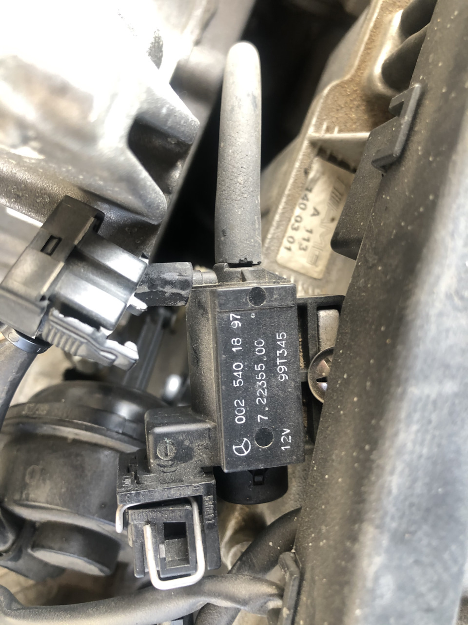 A0025401897 Клапан коллектора впускного Mercedes | Запчасти на DRIVE2