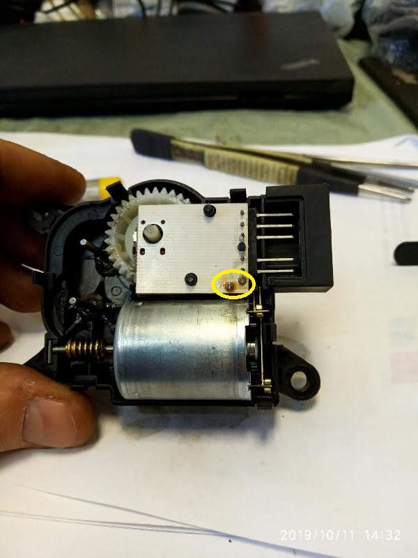 Ошибка 01274 заслонки воздухозаборника (V71). Ремонт ценою в 50 руб ...