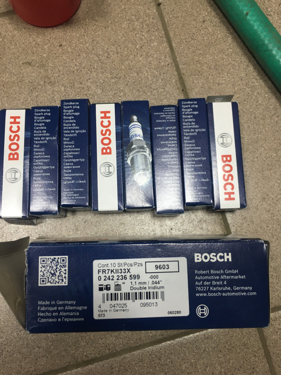 0242236599 Свеча зажигания BOSCH | Запчасти на DRIVE2