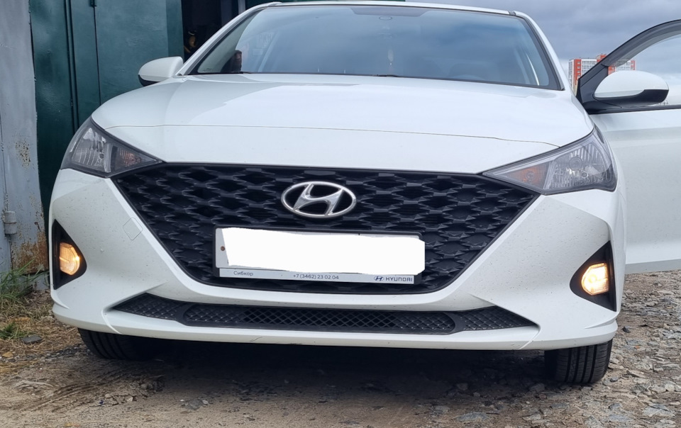 Обновление ДХО — Hyundai Solaris (2G), 1,6 л, 2020 года | тюнинг | DRIVE2