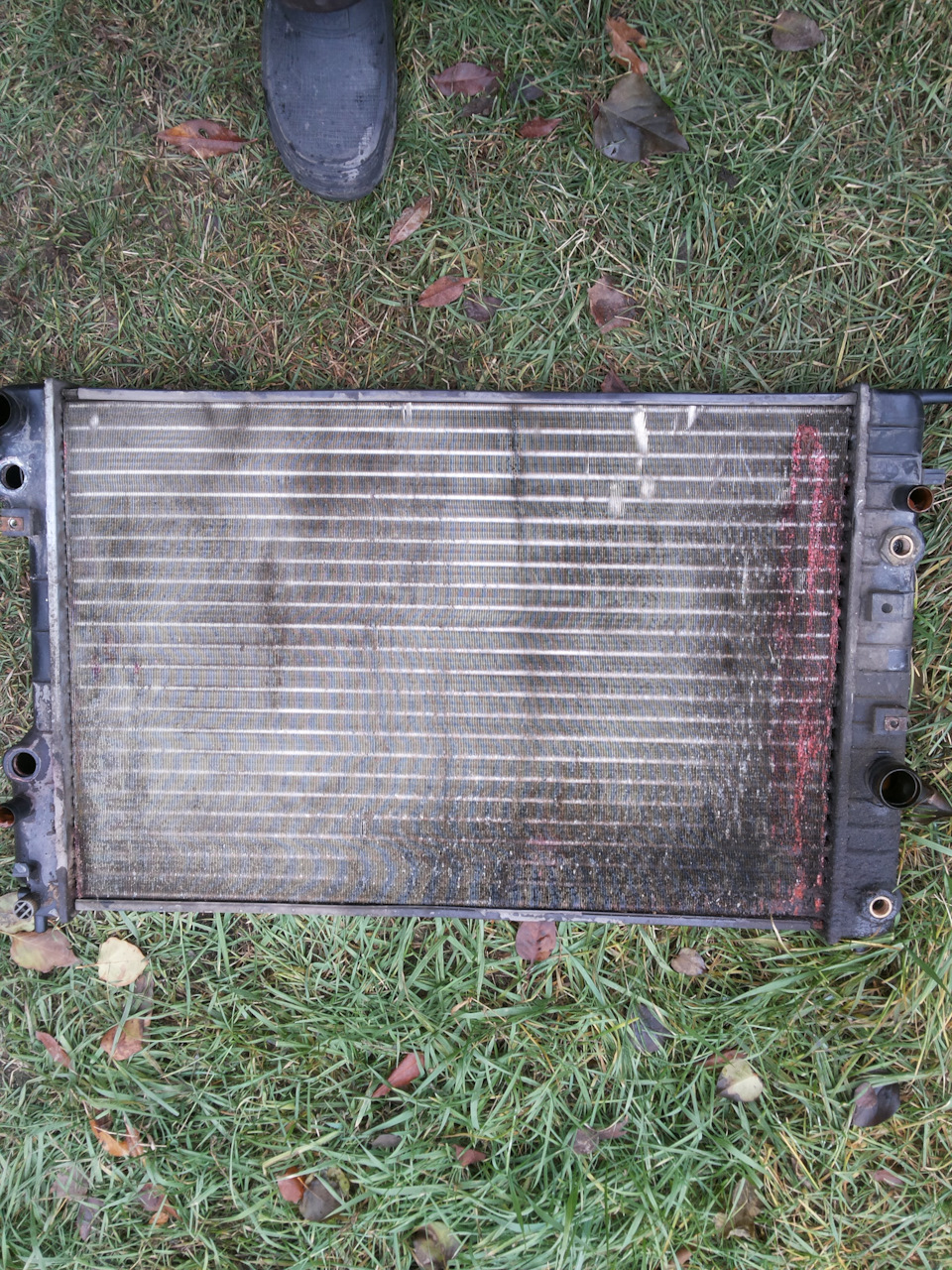 Радиатор — Opel Omega B, 2 л, 1999 года | своими руками | DRIVE2