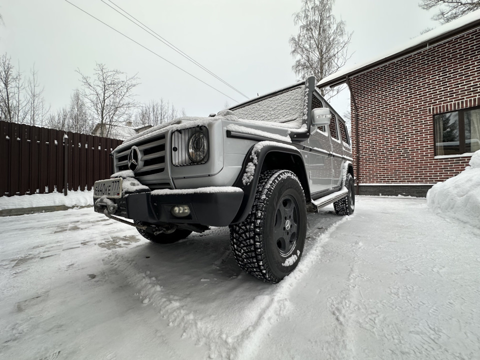 Зимняя резина для тяжёлого бездорожья — Mercedes-Benz G-Class (W463 1G ...