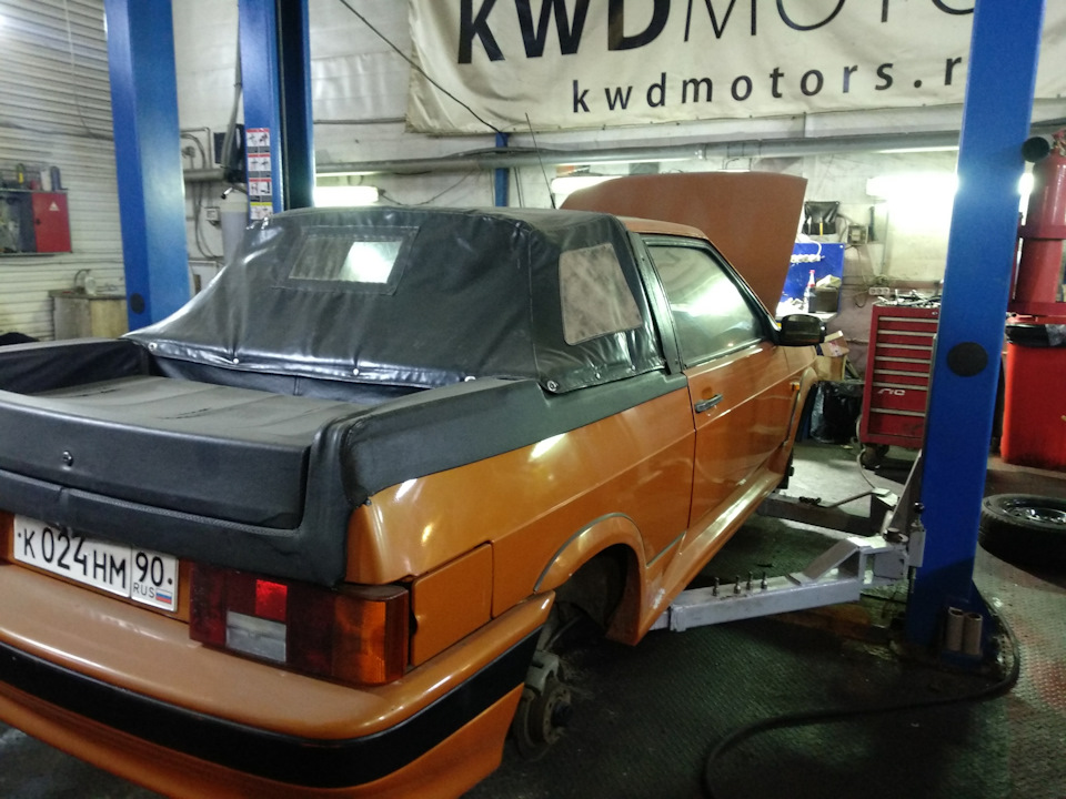 Наконец то весна пора доставать кабрик. — Lada Samara Fun, 1,3 л, 1991 ...