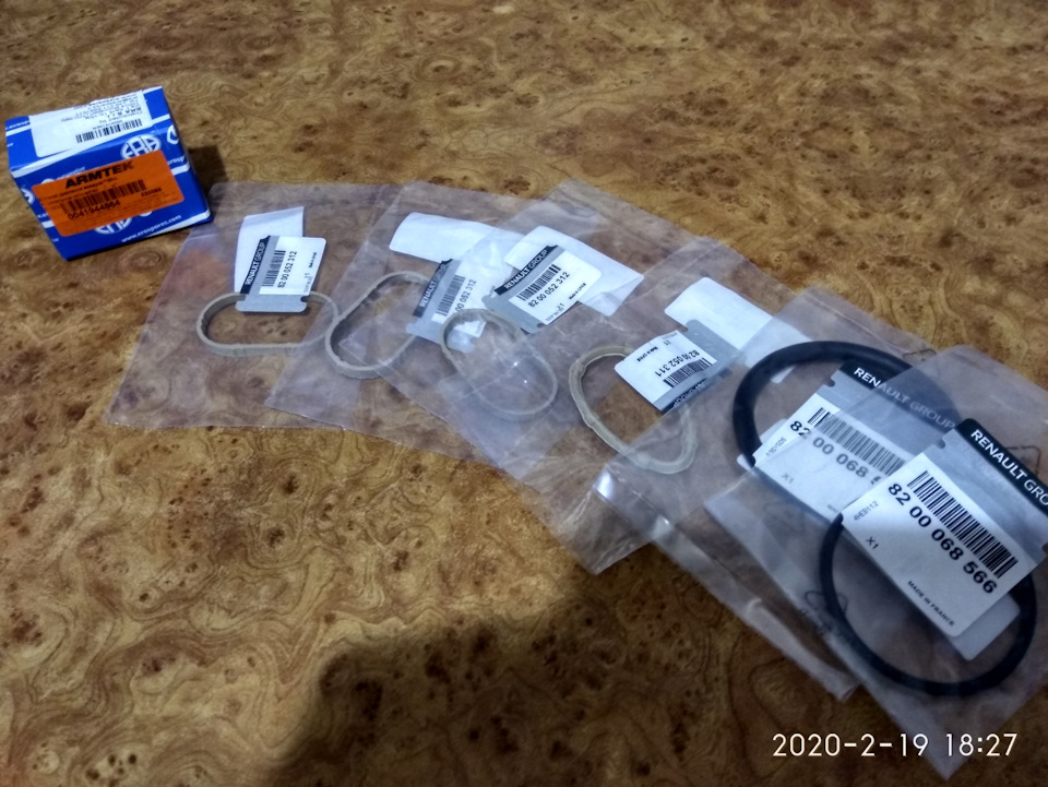 8200068566 Прокладка корпуса дроссельной заслонки RENAULT | Запчасти на ...