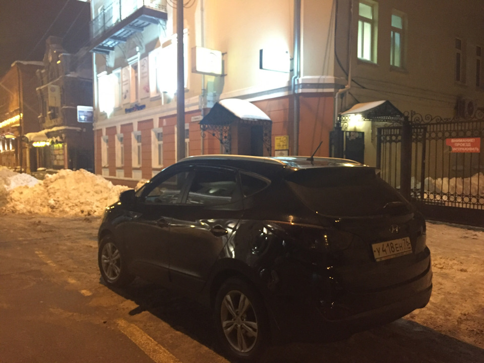 Фонари в пленку — Hyundai ix35, 2 л, 2012 года | аксессуары | DRIVE2