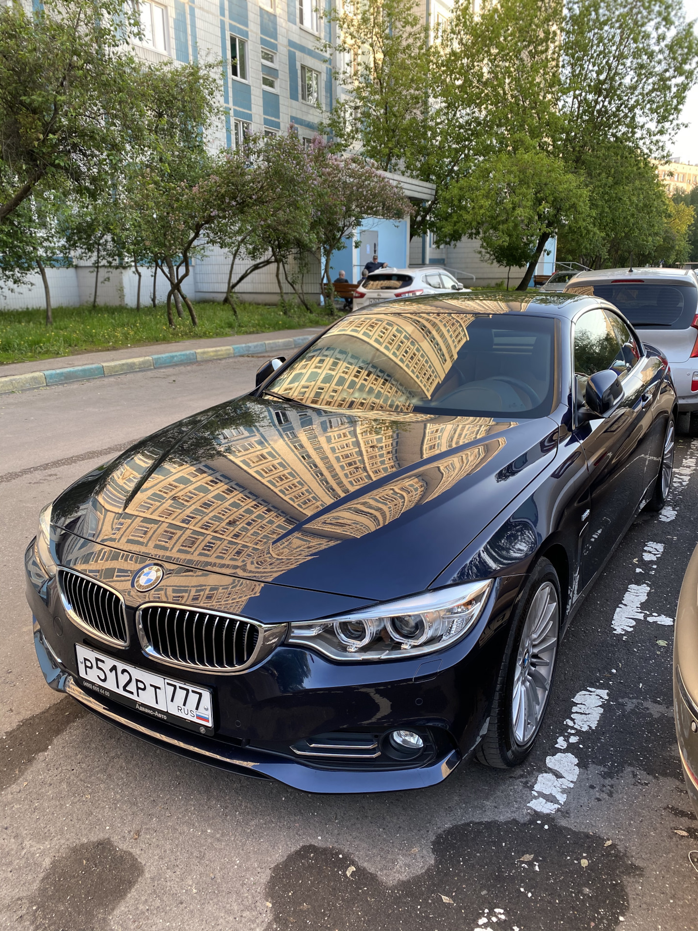 ТО 10 000 и немного эмоций) — BMW 4 series Convertible (F33), 2 л, 2016 ...