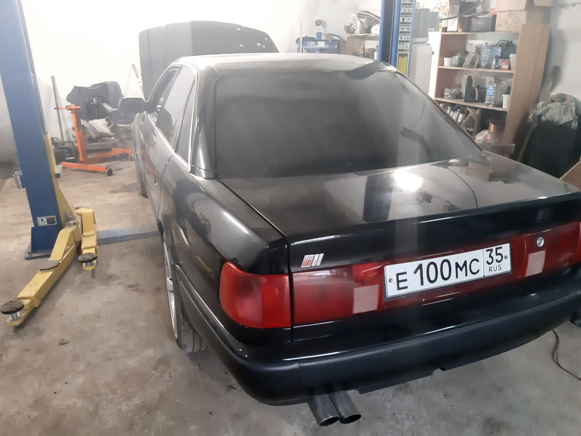 Готовим место новому мотору — Audi S4 (C4), 2,2 л, 1993 года | тюнинг ...
