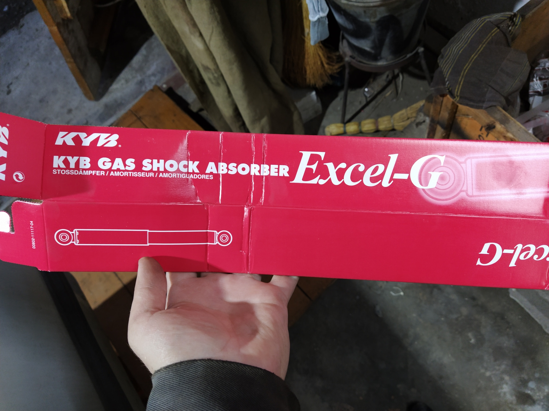 Замена амортизаторов — Dacia Logan MCV (1G), 1,6 л., 2007 года ...