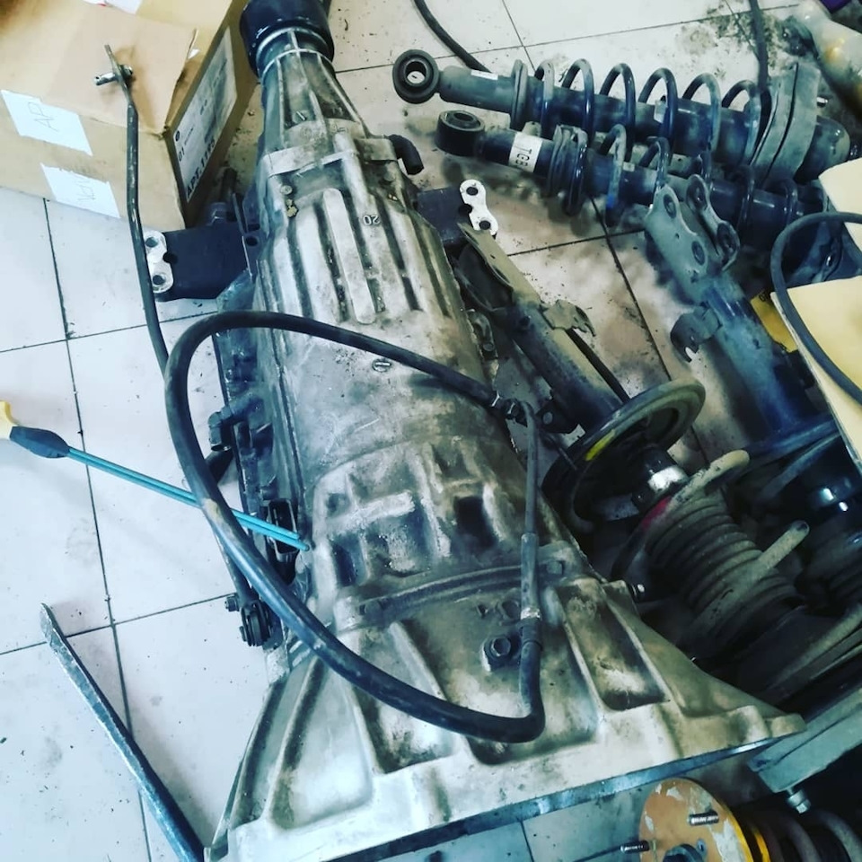 Продам заряженную АКП 1-2JZ от Паши GTT — Toyota Mark II (90), 2,5 л ...