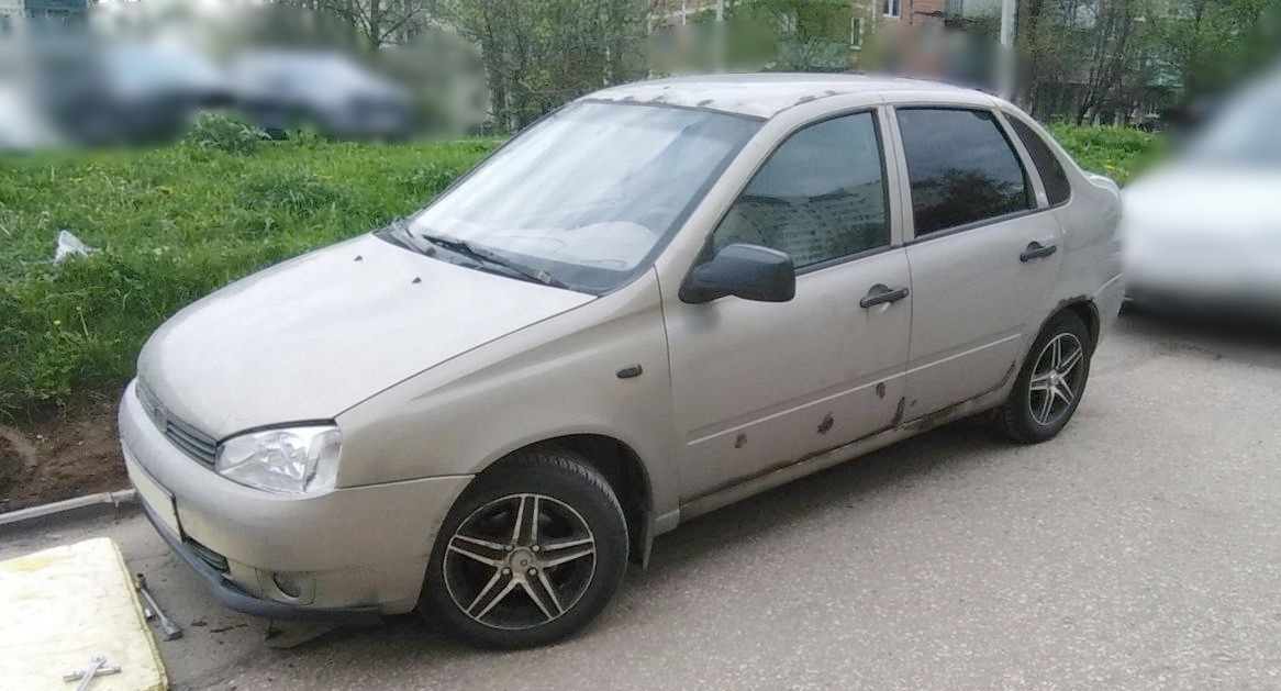 Губа Веста на Калину 1 — Lada Калина седан, 1,6 л, 2006 года | своими ...