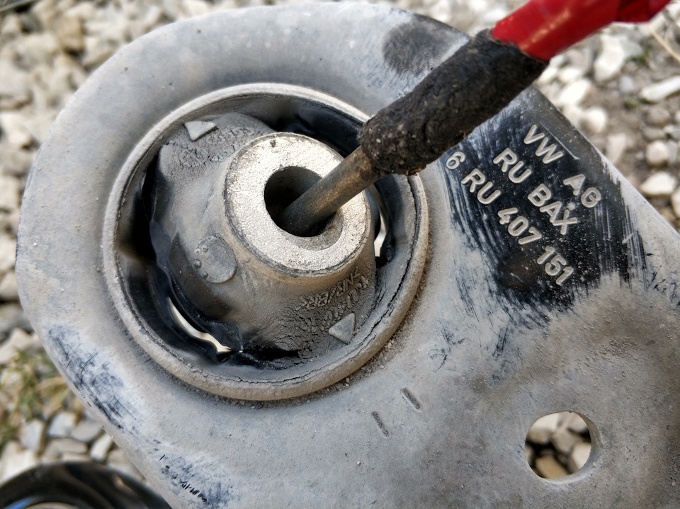 6RU407151 Рычаг подвески VAG | Запчасти на DRIVE2