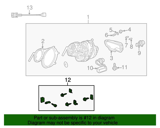 A2118201414 Комплект креплений фары передней Mercedes | Запчасти на DRIVE2