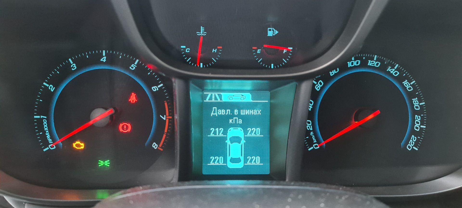 Установка и программирование датчиков давления шин — Chevrolet Orlando ...