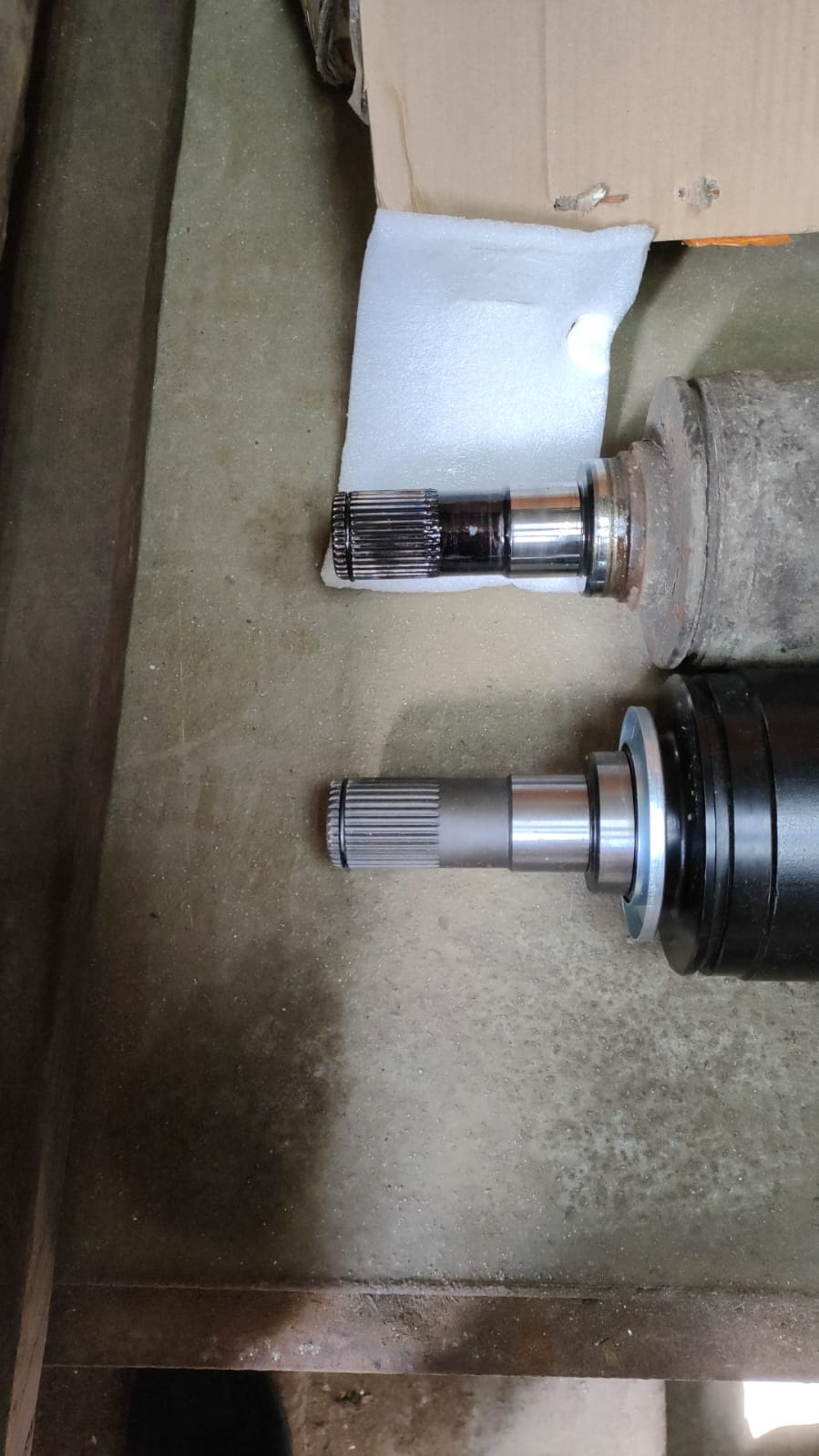 Замена на Pajero 4 привода (полуось) — хруст шруса внутреннего ...