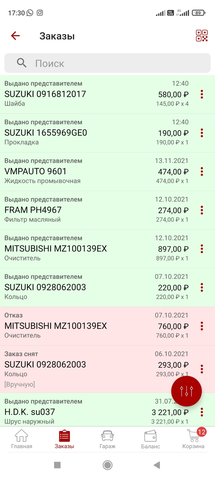 SU037 ШРУС внешний без кольца ABS HDK | Запчасти на DRIVE2