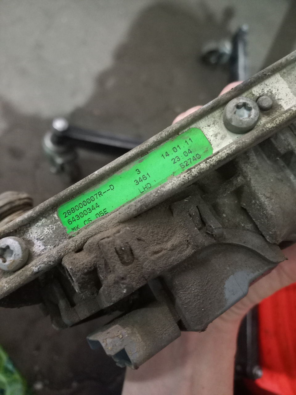 288000007R Механизм стеклоочистителя RENAULT | Запчасти на DRIVE2