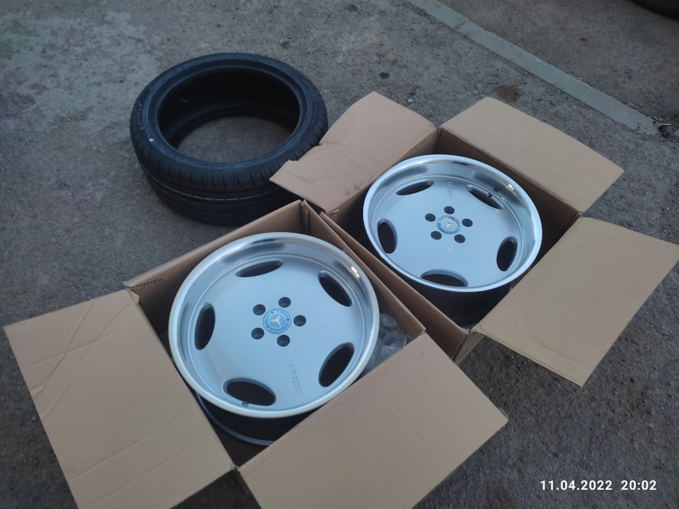 Китайские моноблоки и резина HiFly HF805 — Mercedes-Benz E-Class (W212 ...