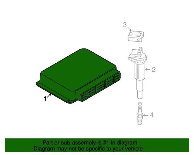 12147561884 Basic Cotrol Unit Dme 121040 BMW | Запчасти на DRIVE2