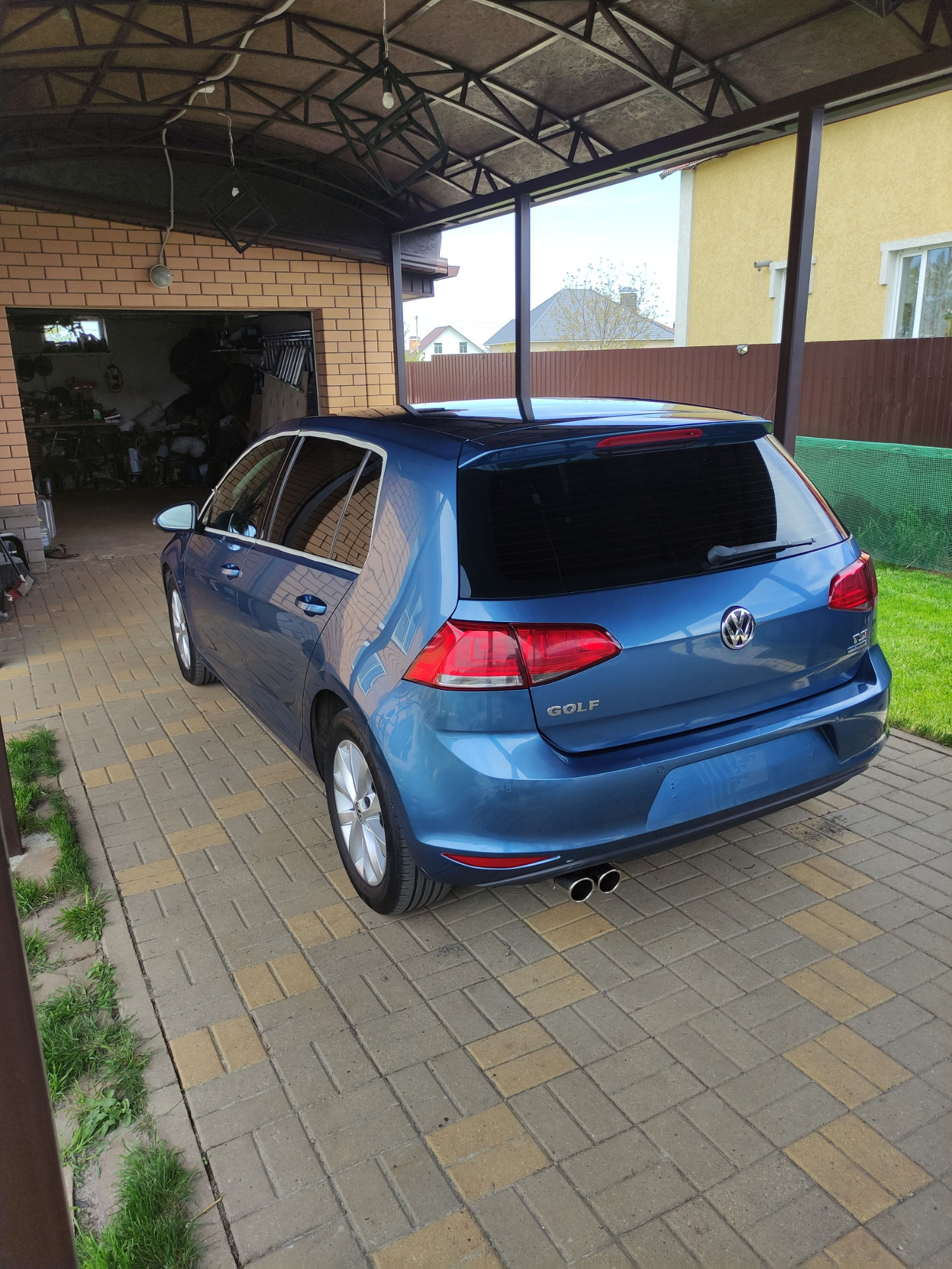 Английский восковой пирог — Volkswagen Golf Mk7, 1,4 л, 2013 года ...