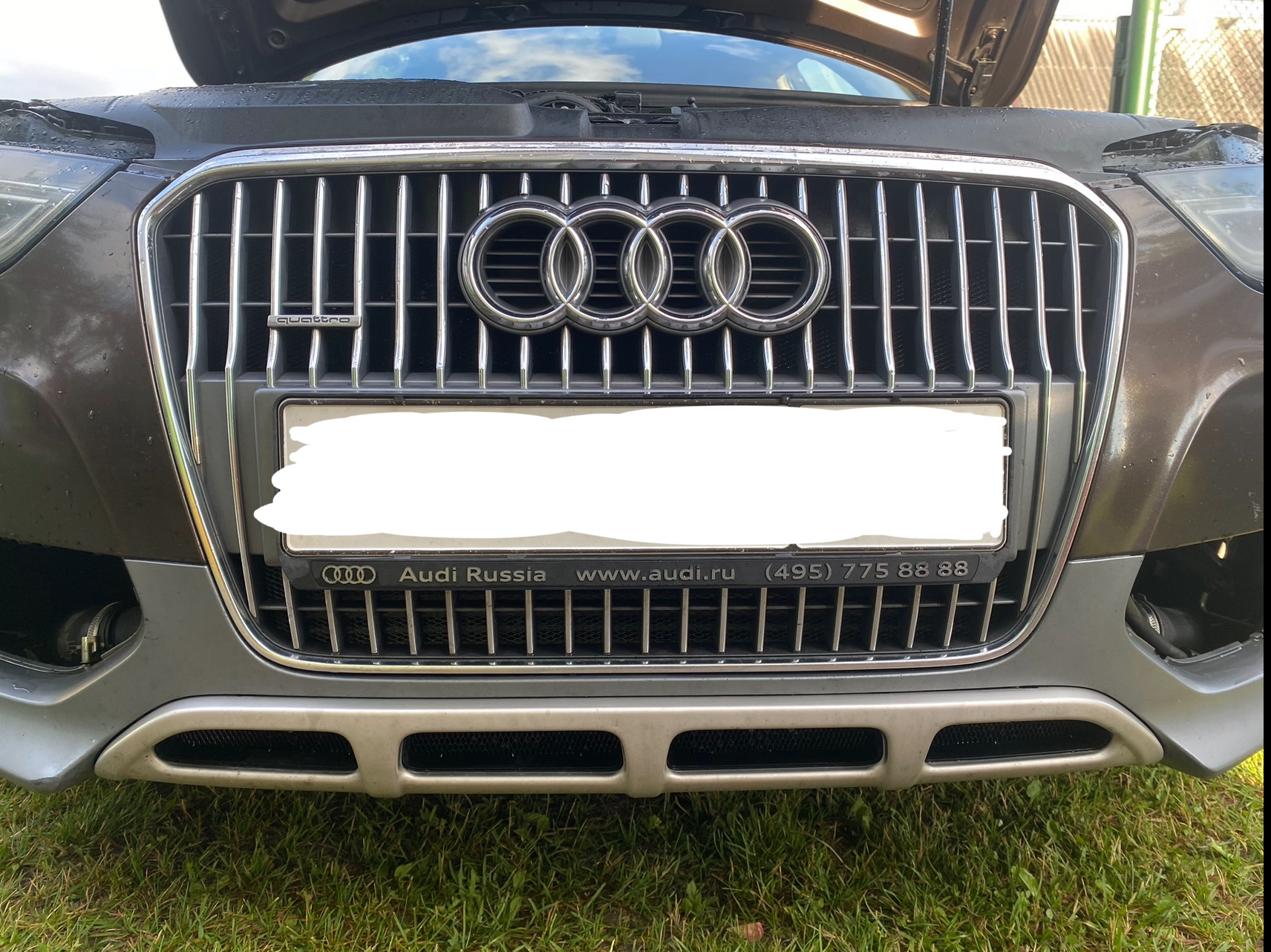 Ищу решетку радиатора A4 Allroad FL — Audi A4 Allroad (B8), 2 л, 2013 ...
