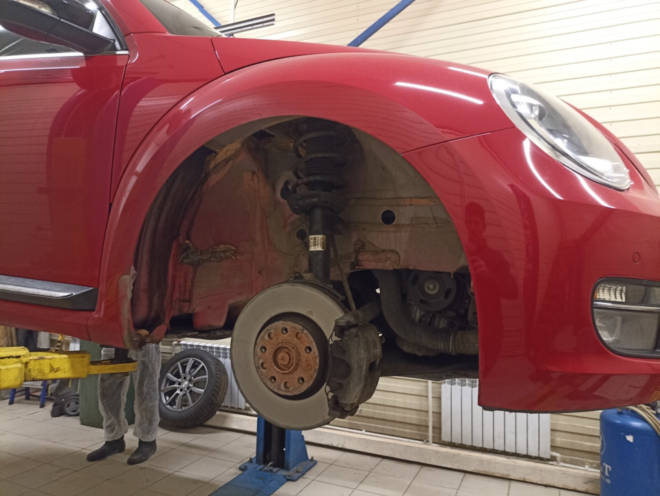 Антикоррозийное покрытие в Defender Auto — Volkswagen Beetle (A5), 1,4 ...