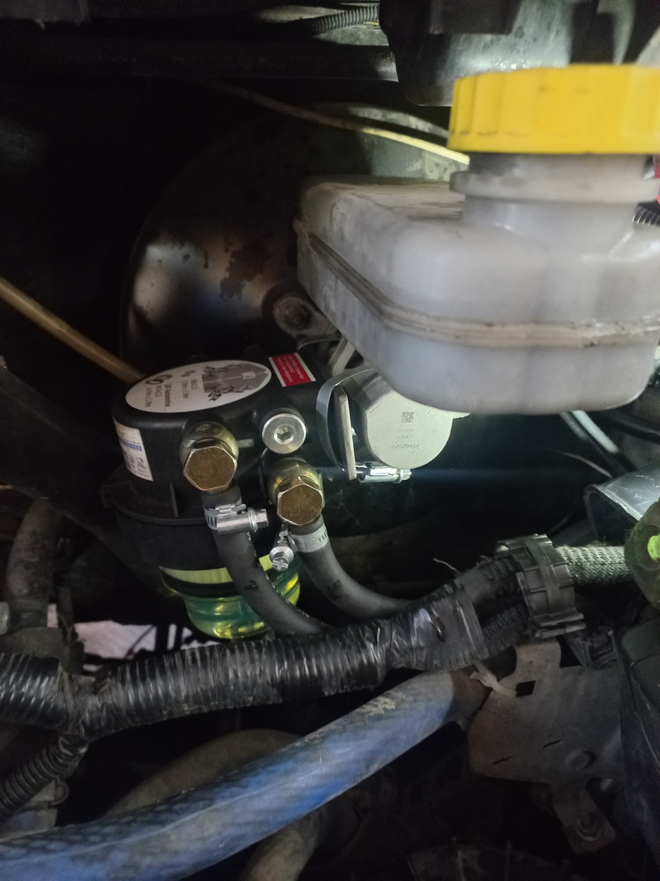 Дополнительный топливный фильтр для Фиат Дукато 250 и Пежо Боксер 06 ...