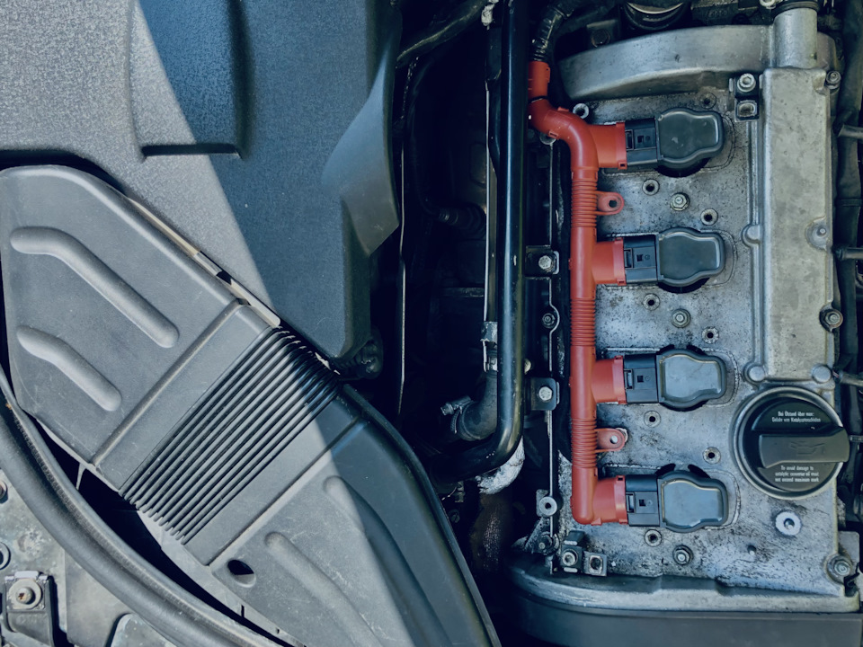 Замена свечей, катушек, кабель канал для проводки и переходники… — Audi ...
